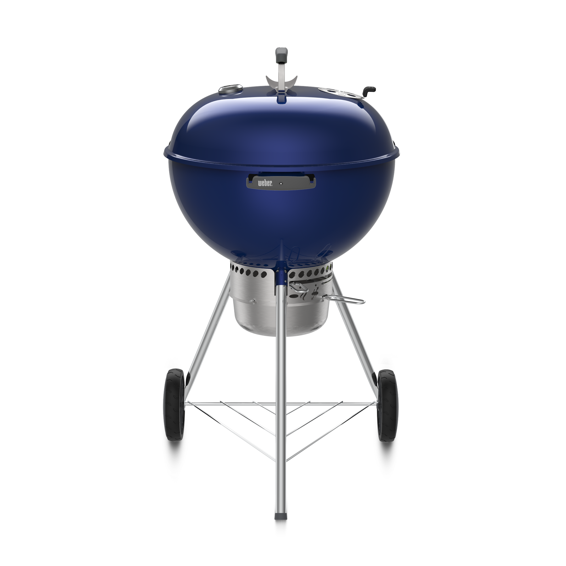 Master Touch 22’: Deep Ocean Blue Charcoal Grill | Weber