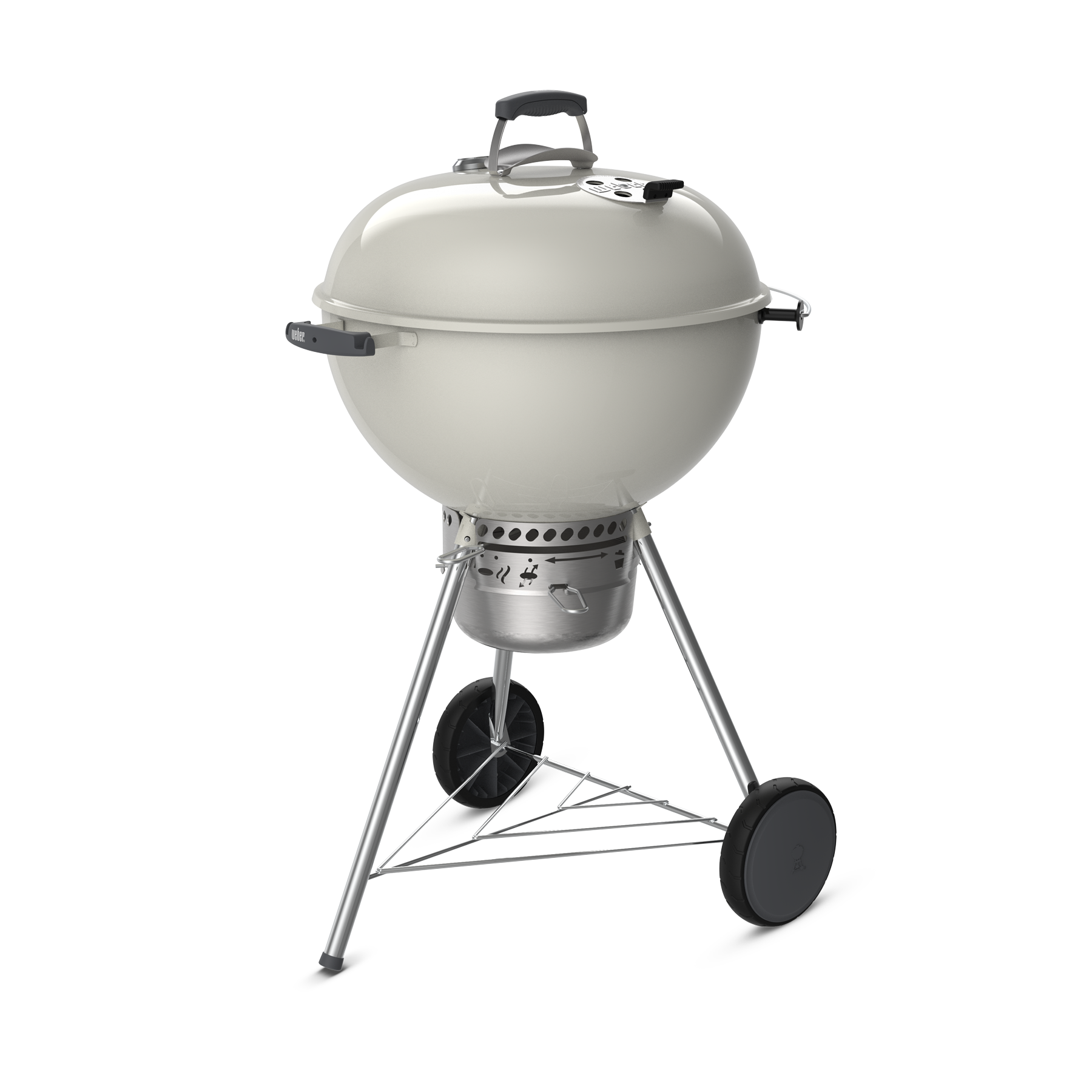 Master Touch 22’: Ivory Charcoal Grill | Weber