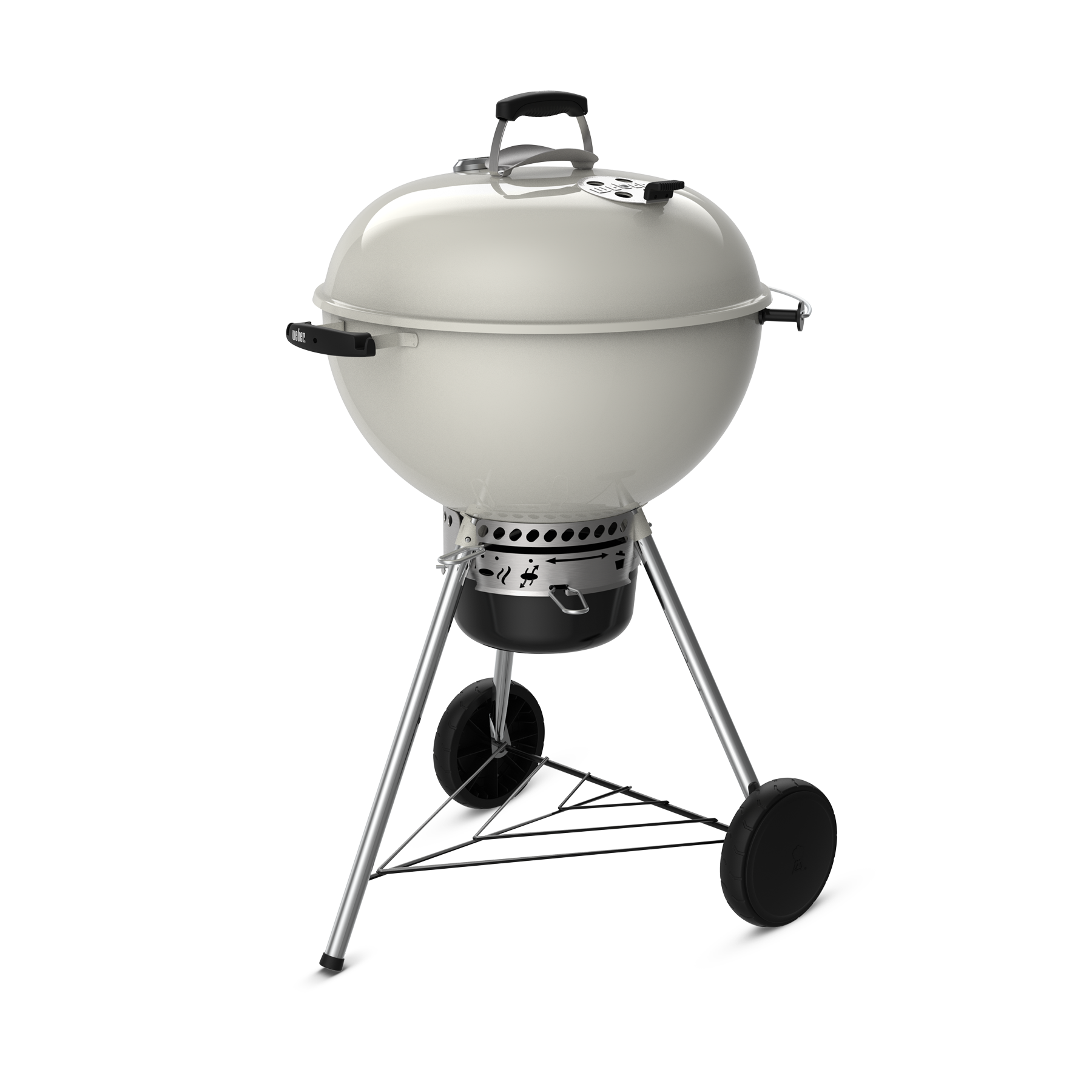 Master Touch 22’: Ivory Charcoal Grill | Weber