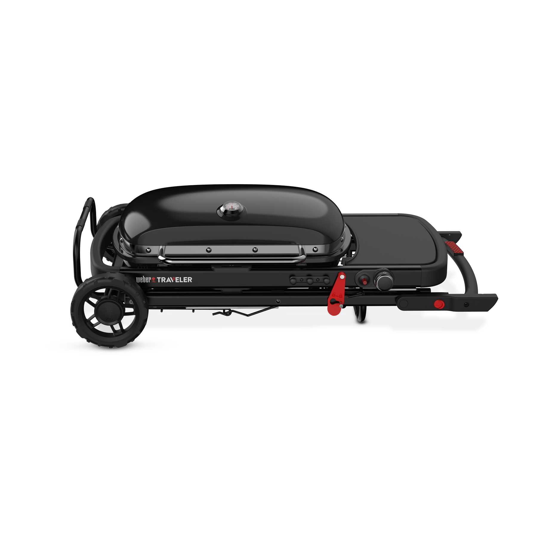 Weber Traveler Portable Gas Barbecue Stealth Edition