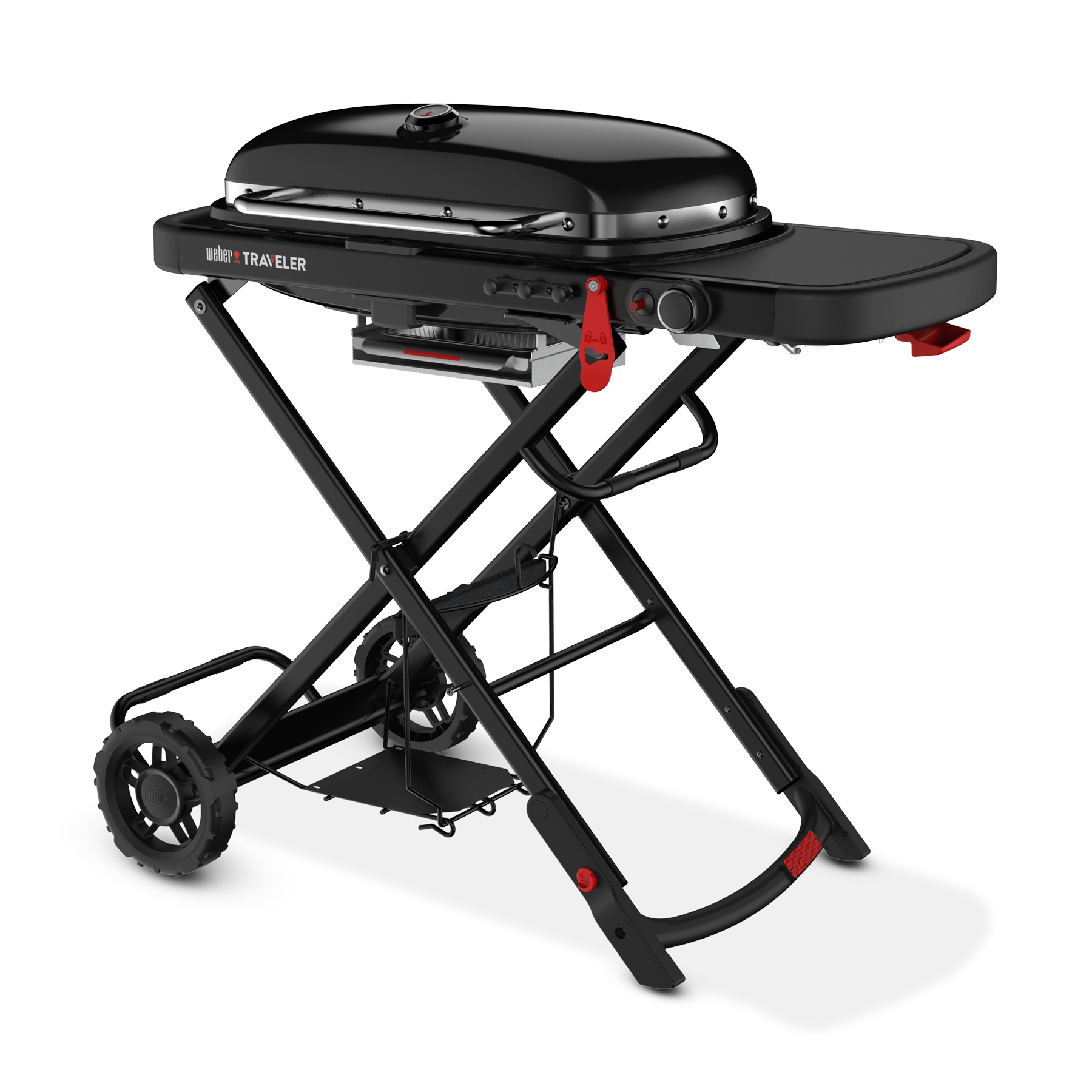 Weber Traveler Portable Gas Barbecue Stealth Edition