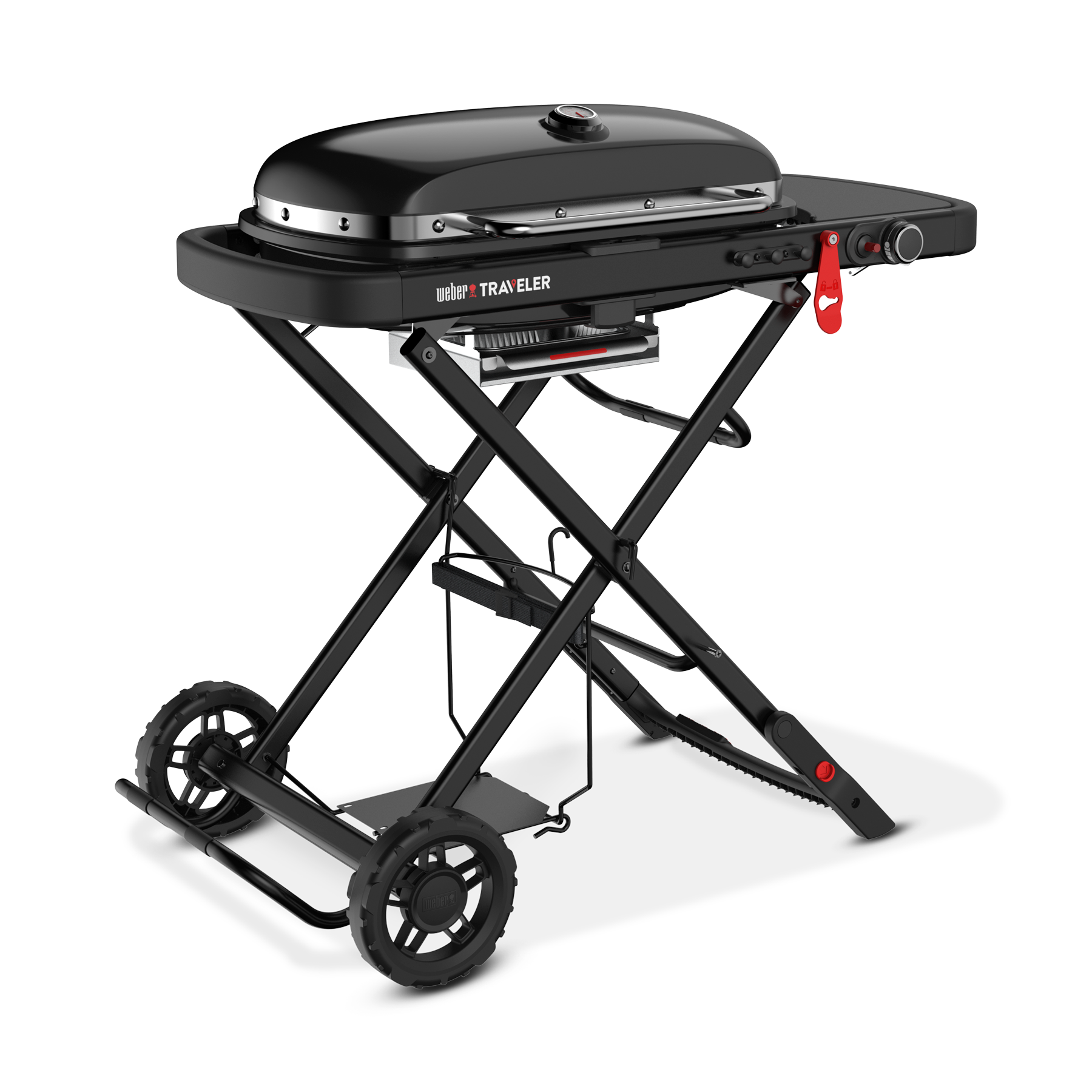 Weber Traveler Portable Gas Barbecue Stealth Edition