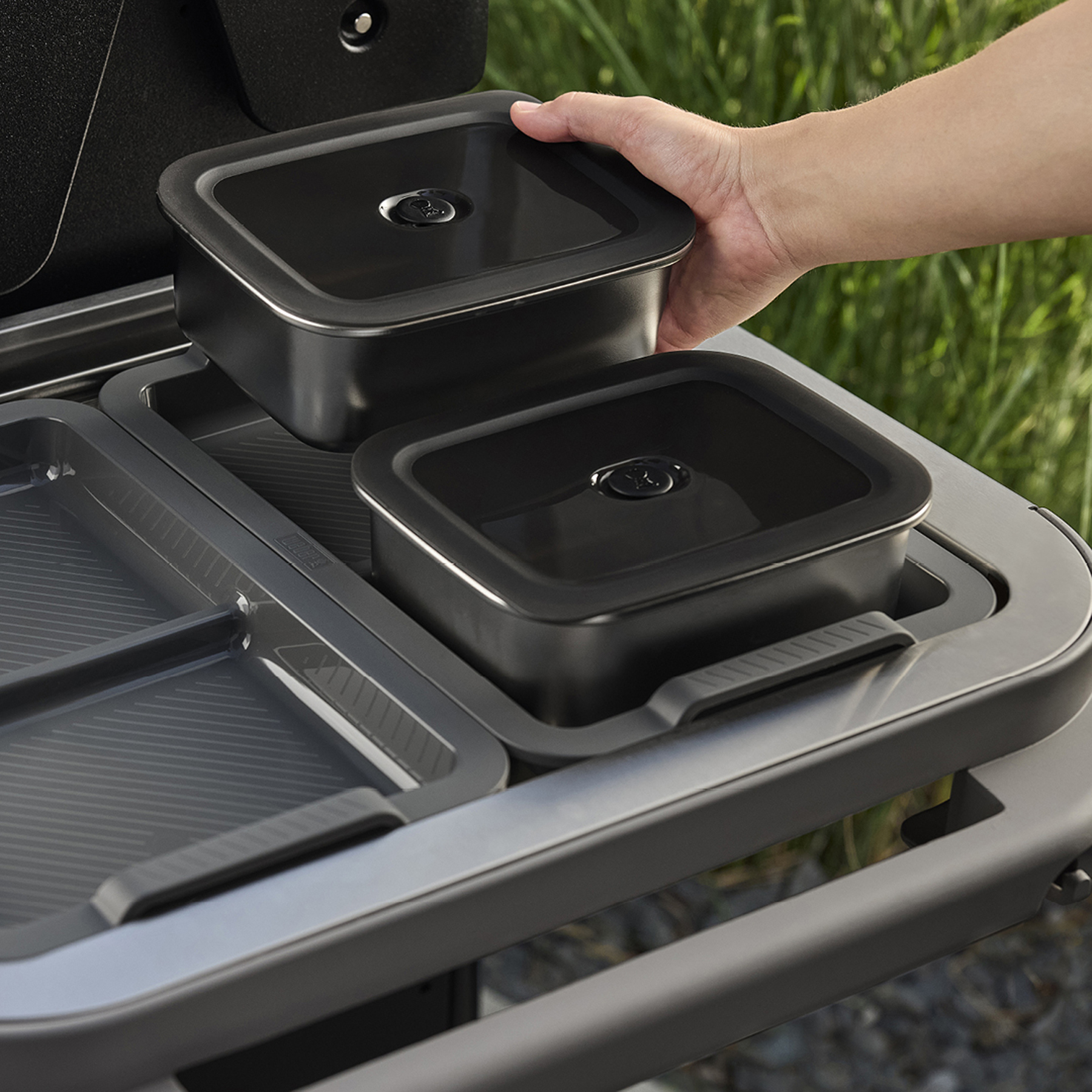 Weber Works™ Prep Containers | Airtight, Stackable & Durable