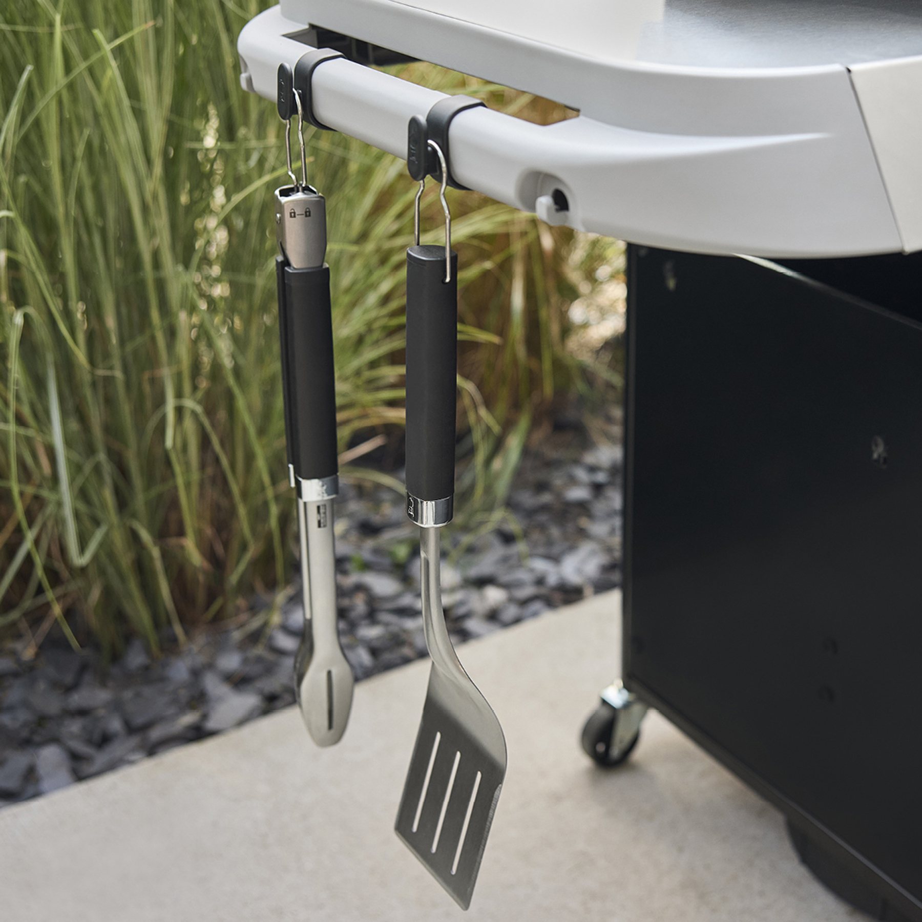 Weber Works™ Tool Hooks Set | Snap-On Grill Tool Storage